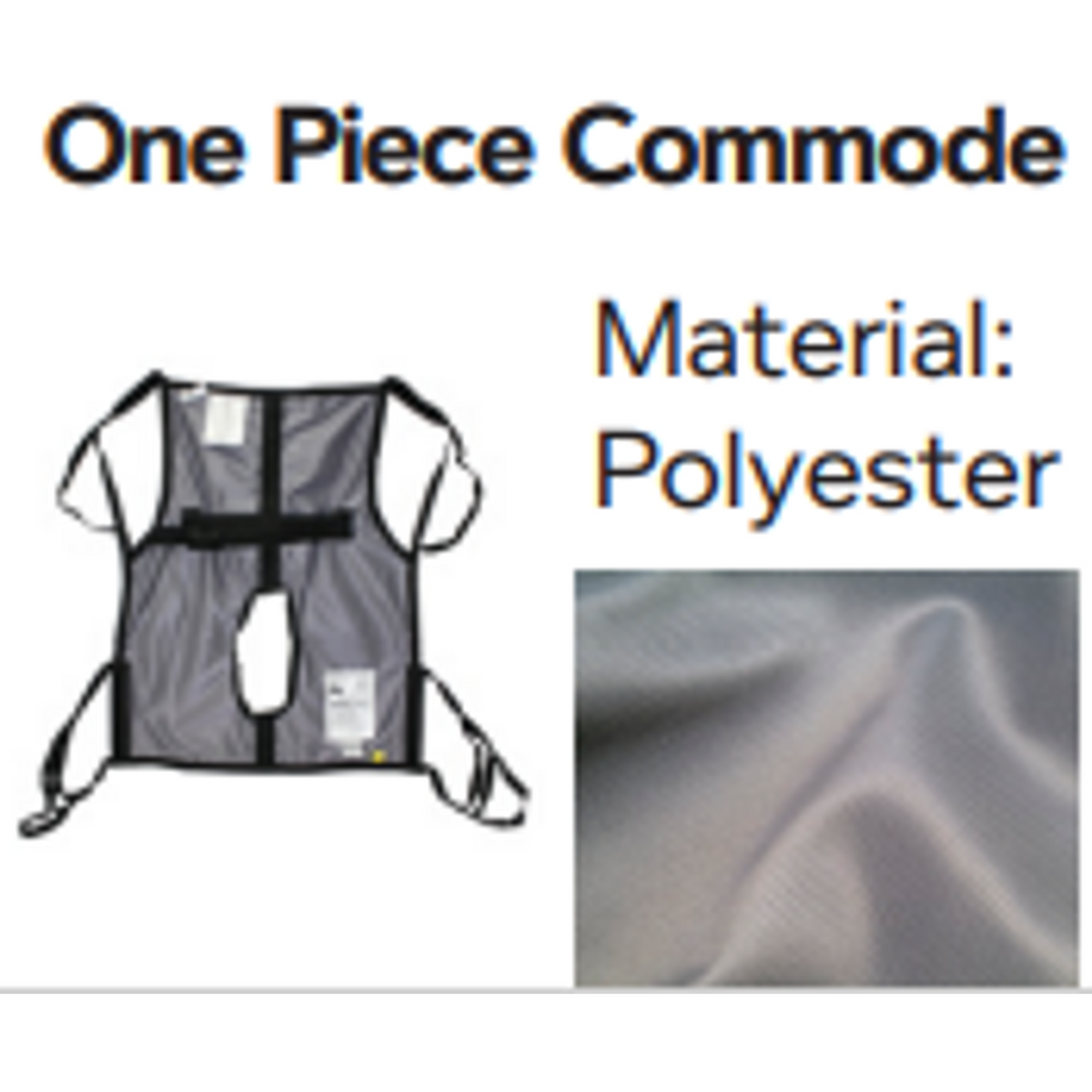 Hoyer One Piece Commode Sling – Aspen Healthcare