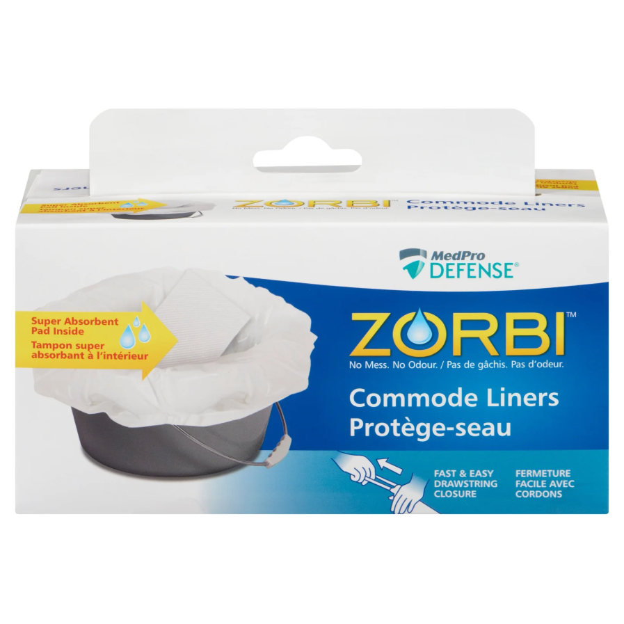 MedPro Zorbi Hygienic Commode Liners – Aspen Healthcare