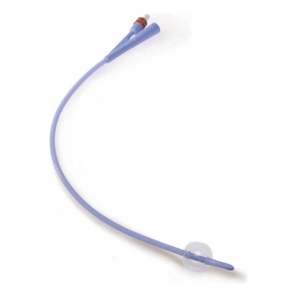 Dover Silicone Foley Catheter, Coudé Tip, Latex-free, Two Way, 5CC ...