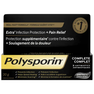 Polysporin Complete Antibiotic Ointment, 30 g – Aspen Healthcare